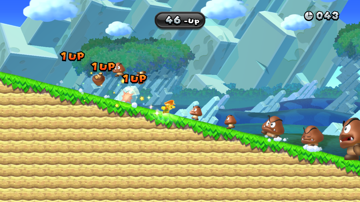 Screenshot of New Super Mario Bros. U (Wii U, 2012) - MobyGames