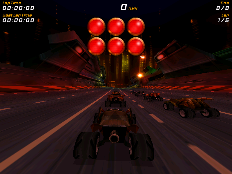 Screenshot of Mad Trax (Windows, 1998) - MobyGames