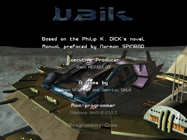 Screenshot of Ubik (Windows, 1998) - MobyGames