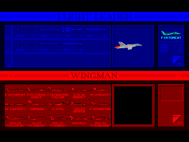 Screenshot of Air Combat II Special (FM Towns, 1993) - MobyGames