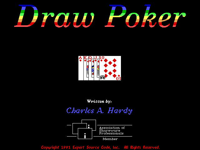 Draw Poker (1991) - MobyGames