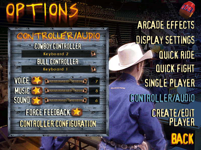 Screenshot of Professional Bull Rider 2 (Windows, 2000) - MobyGames