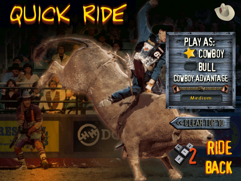 Screenshot of Professional Bull Rider 2 (Windows, 2000) - MobyGames