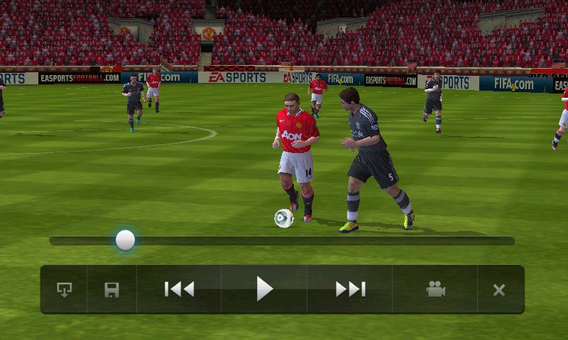 Screenshot of FIFA 12 (Android, 2011) - MobyGames