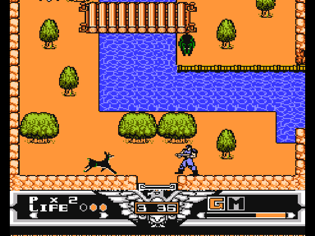 Screenshot of Silver Eagle (NES, 1994) - MobyGames