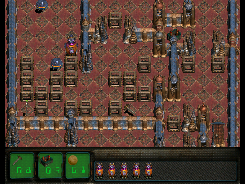Screenshot of Robbo Millennium (Windows, 2000) - MobyGames
