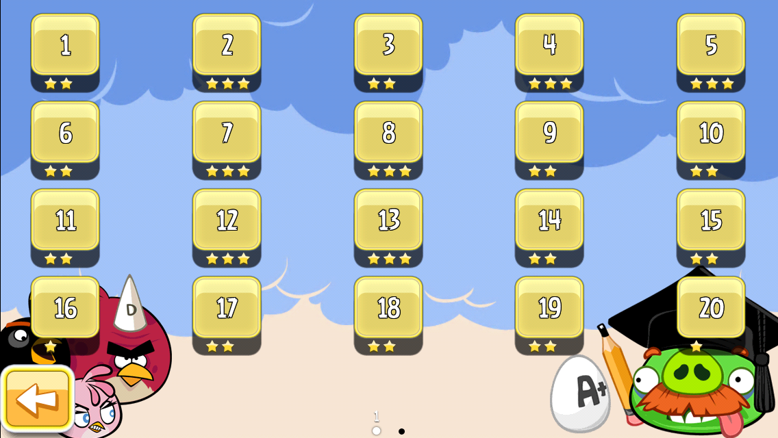 Screenshot of Angry Birds: Seasons (iPhone, 2010) - MobyGames