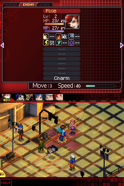 Screenshot of Shin Megami Tensei: Devil Survivor (Nintendo DS, 2009) - MobyGames