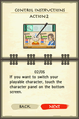 Screenshot of Avatar: The Last Airbender - The Burning Earth (Nintendo ...