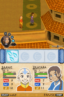 Screenshot of Avatar: The Last Airbender - The Burning Earth (Nintendo ...