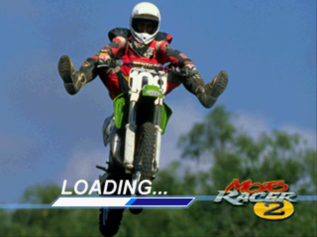 Screenshot of Moto Racer 2 (PlayStation, 1998) - MobyGames