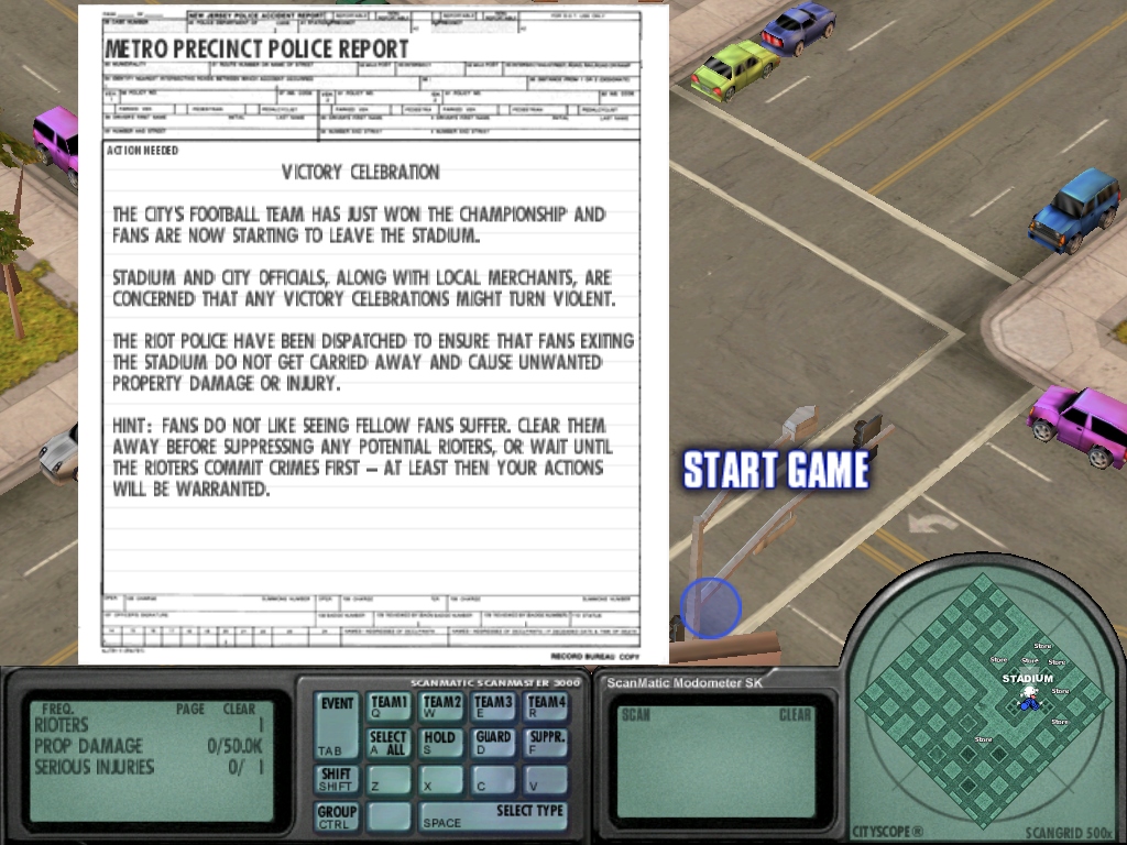 Screenshot of Riot Police (Windows, 2004) - MobyGames