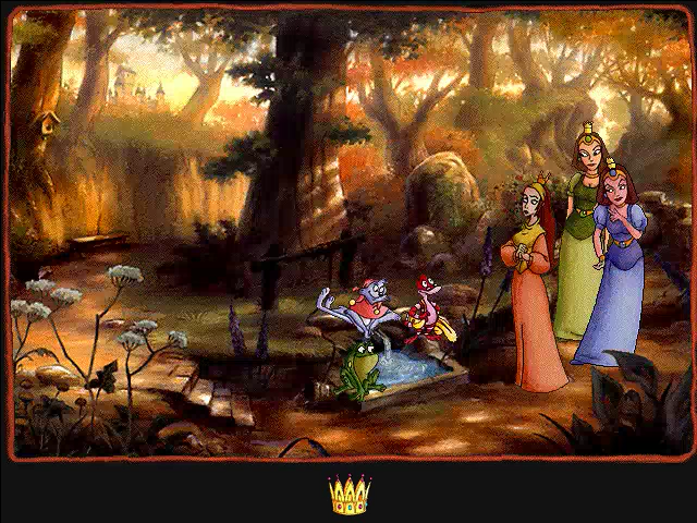 Screenshot of Simsala Grimm: The Frog King (Windows, 2001) - MobyGames