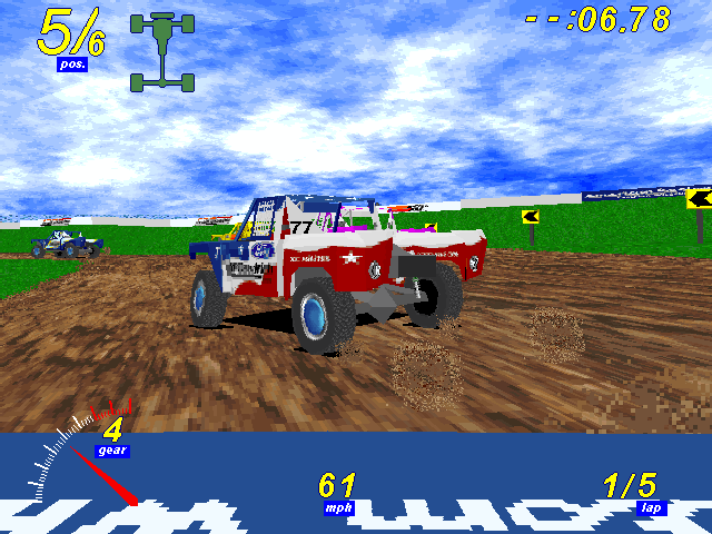 Screenshot of SODA Off-Road Racing (Windows, 1997) - MobyGames