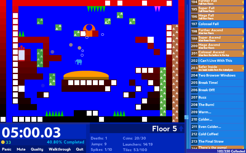 Screenshot of Achievement Unlocked 2 (Browser, 2010) - MobyGames