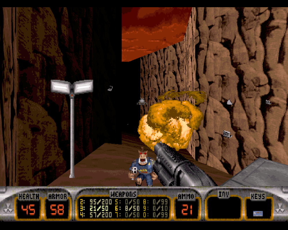Screenshot Of Duke Nukem 3d Atomic Edition Windows 1996 Mobygames