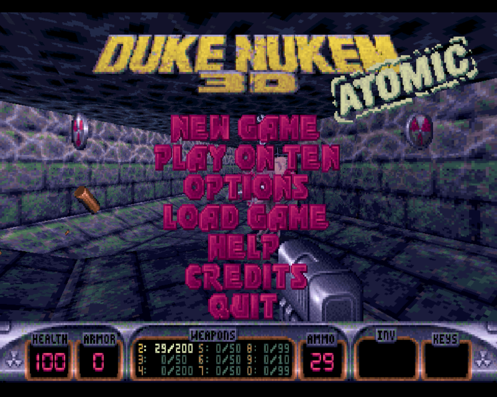 Screenshot Of Duke Nukem 3d Atomic Edition Windows 1996 Mobygames