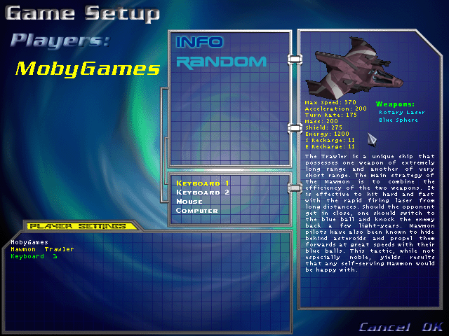 Screenshot of Star Havoc (Windows, 1999) - MobyGames