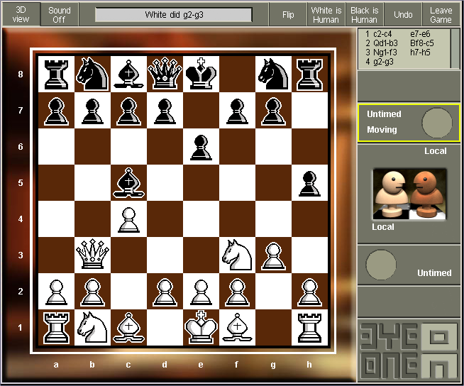 Screenshot of Chess 3D (Browser, 2003) - MobyGames