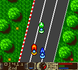 Screenshot of NASCAR Racers (Game Boy Color, 2000) - MobyGames