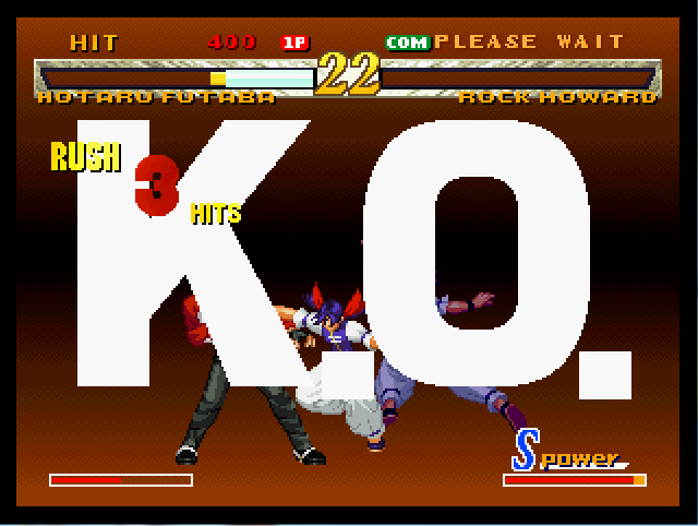 Screenshot of Garou: Mark of the Wolves (Dreamcast, 1999) - MobyGames