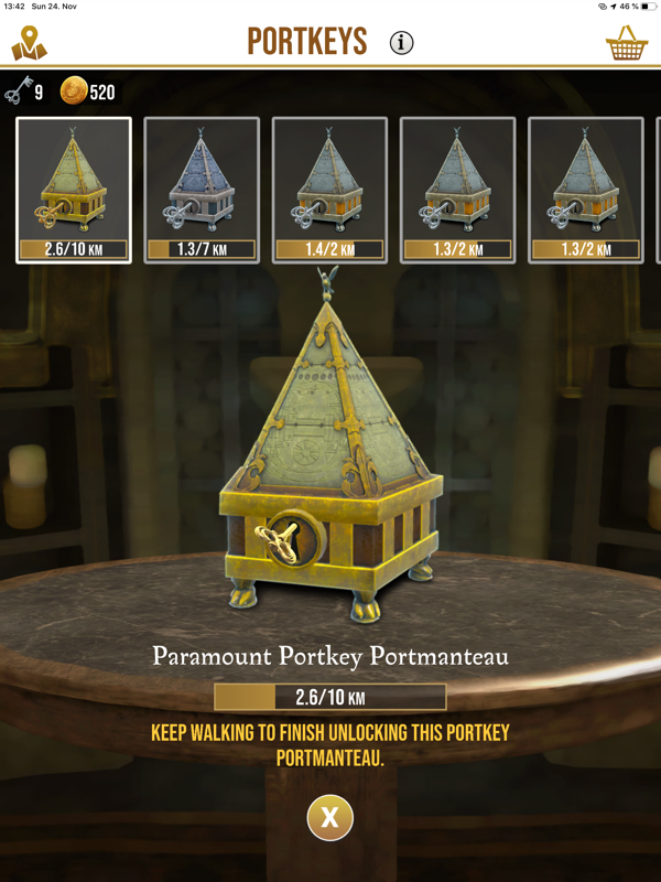 Screenshot of Harry Potter: Wizards Unite (iPad, 2019) - MobyGames