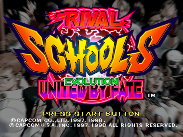 Screenshot of Rival Schools (PlayStation, 1997) - MobyGames