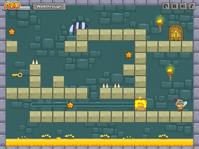 Screenshot of Reverse Boots (Browser, 2013) - MobyGames