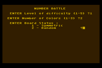 Number Battle Attributes, Tech Specs, Ratings - MobyGames