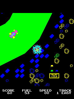 Screenshot of Monte Carlo (Arcade, 1980) - MobyGames