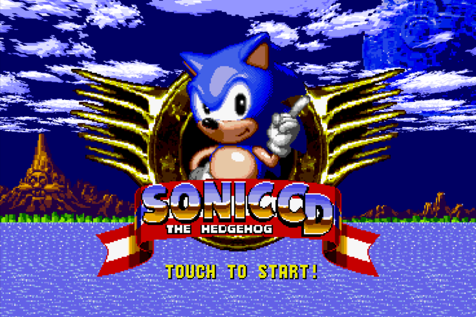 Screenshot of Sonic CD (iPhone, 2011) - MobyGames