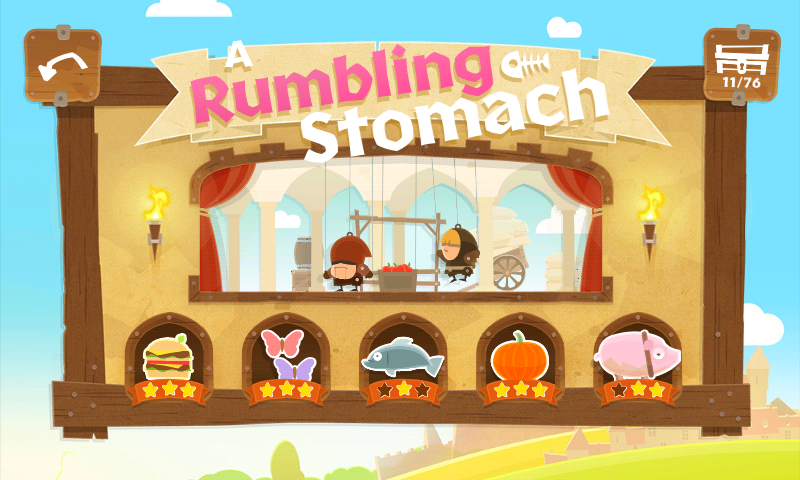 Screenshot of Tiny Thief (Android, 2013) - MobyGames