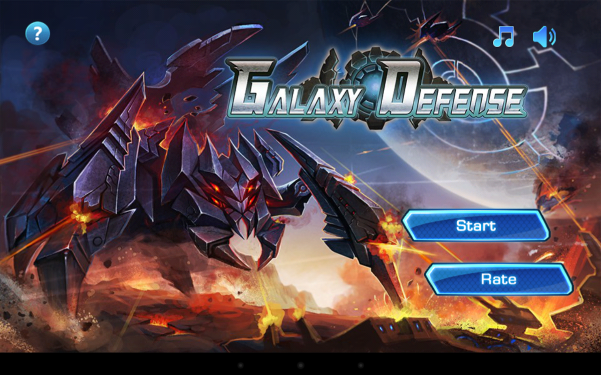 Screenshot of Galaxy Defense (Android, 2013) - MobyGames