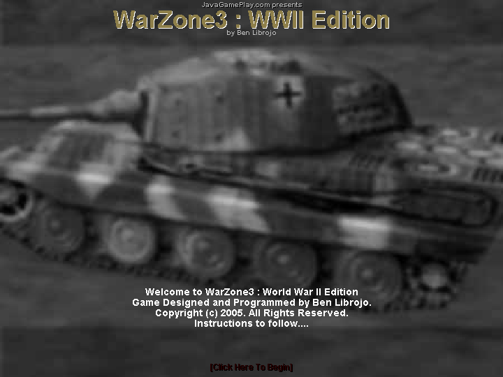 WarZone 3: WWII Edition (2005) - MobyGames