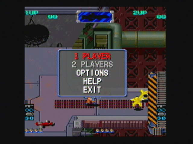 Screenshot of Heavy Barrel (Zeebo, 1987) - MobyGames