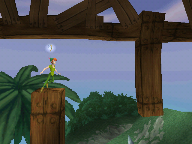 Screenshot of Peter Pan in Disney's Return to Never Land (Windows, 2002) - MobyGames