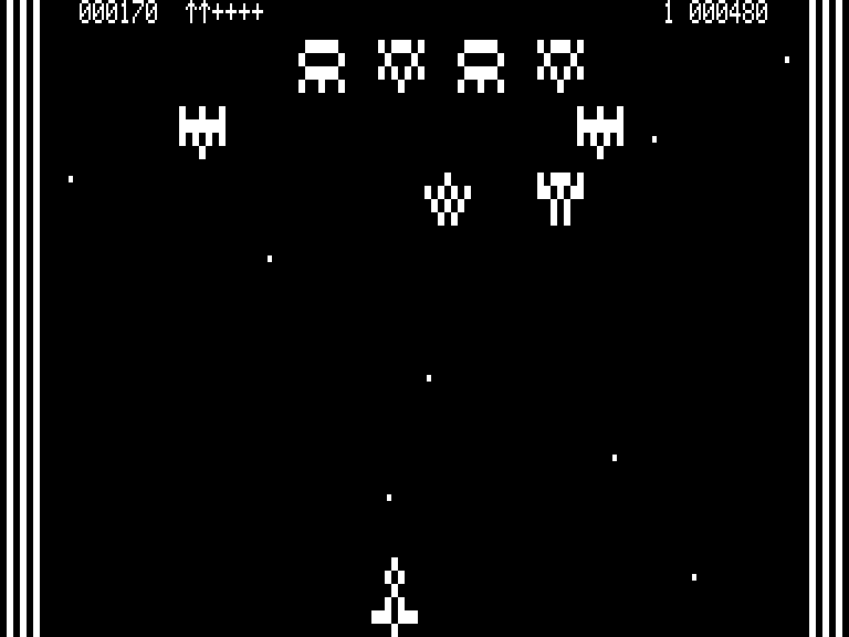Screenshot of Delta Tau One (TRS-80, 1982) - MobyGames