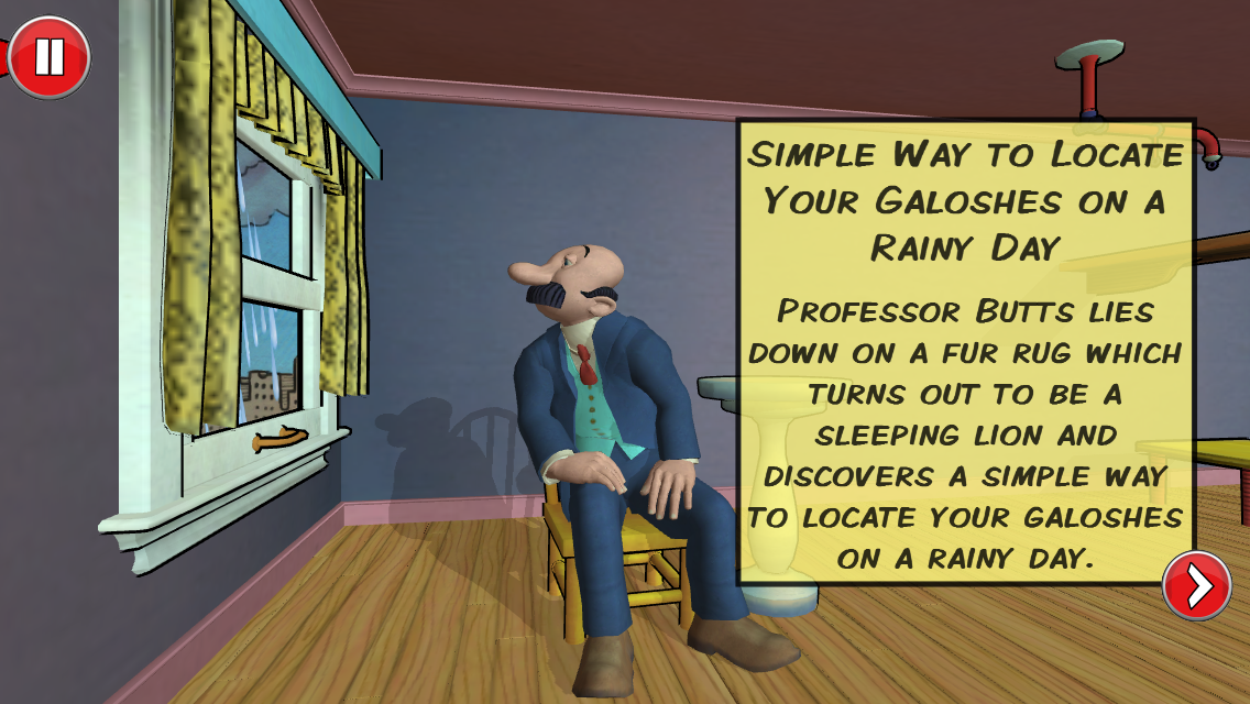 Screenshot of Rube Works: The Official Rube Goldberg Invention Game ...