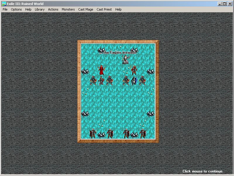 Screenshot of Exile III: Ruined World (Windows 3.x, 1996) - MobyGames