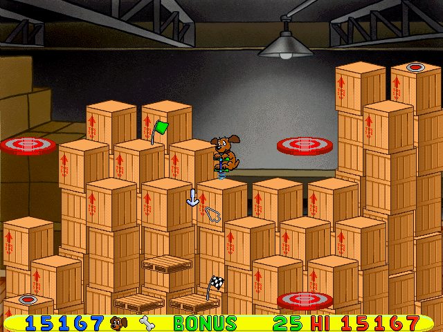 Screenshot of Putt-Putt and Pep's Dog on a Stick (Windows, 1996) - MobyGames