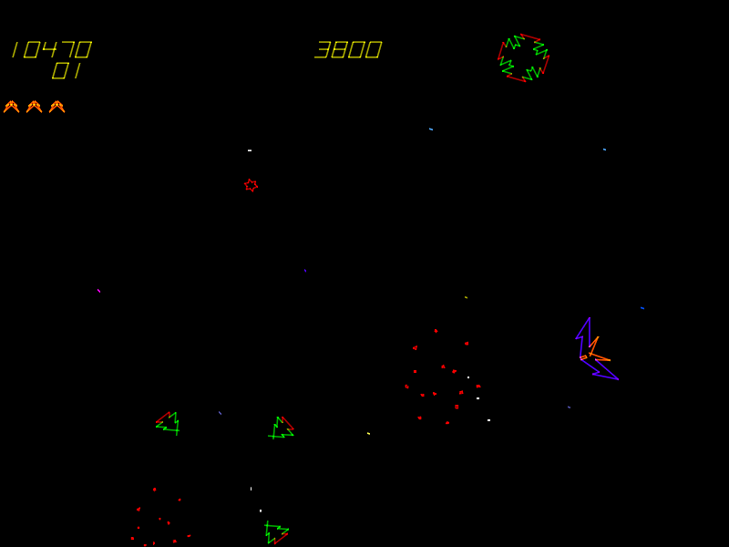 Screenshot of Space Fury (Arcade, 1981) - MobyGames