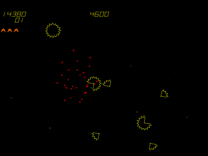 Screenshot of Space Fury (Arcade, 1981) - MobyGames