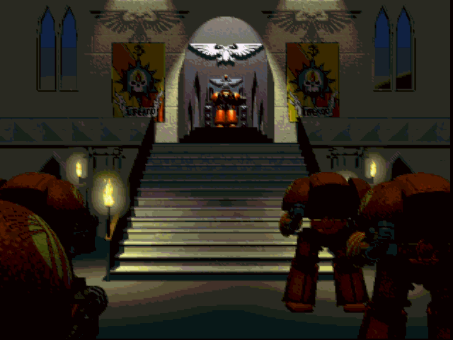 Screenshot of Space Hulk: Vengeance of the Blood Angels (Windows, 1995 ...