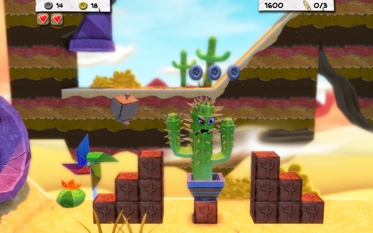 Screenshot of Paper Monsters (Windows, 2012) - MobyGames