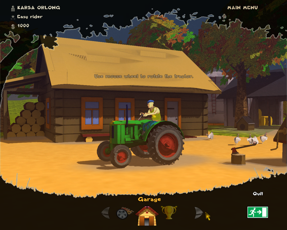 Screenshot of Tractor Racing Simulation (Windows, 2010) - MobyGames