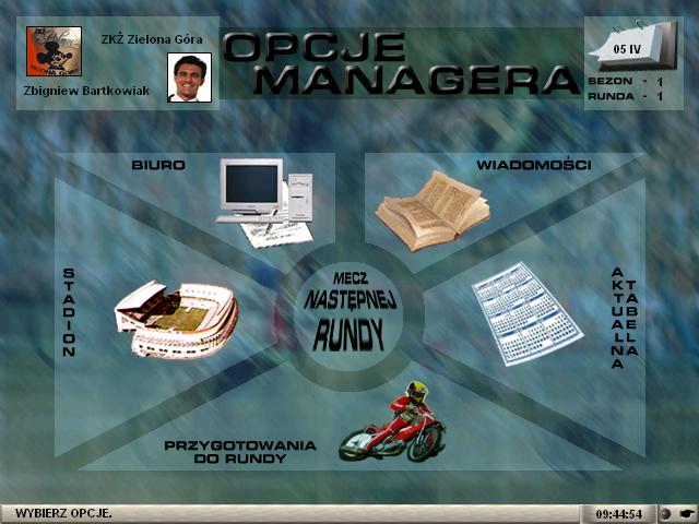 Screenshot of Speedway Manager 98 (Windows, 1998) - MobyGames