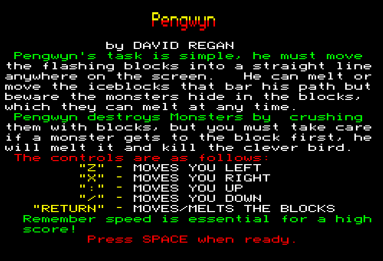 Pengwyn (1984) - MobyGames