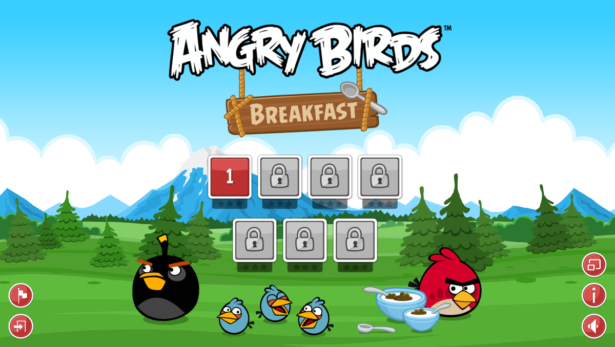 Screenshot of Angry Birds: Breakfast 2 (Windows, 2014) - MobyGames