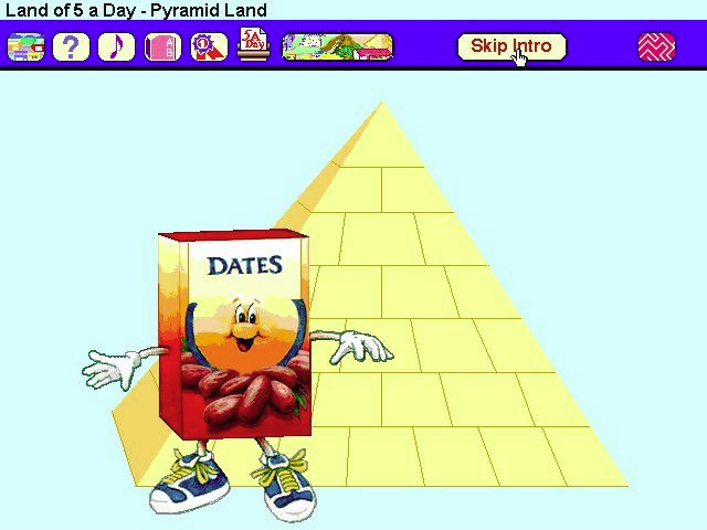 Screenshot of Dole: 5 A Day Adventures (Windows 16-bit, 1995) - MobyGames