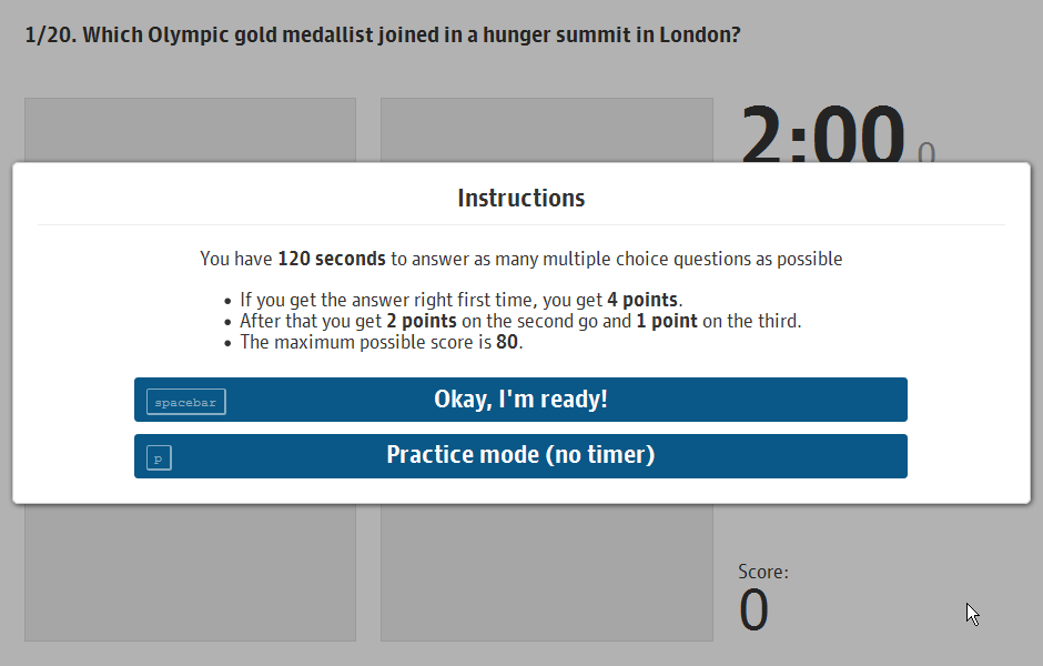 Screenshot of the globaldevelopment game (Browser, 2012) - MobyGames